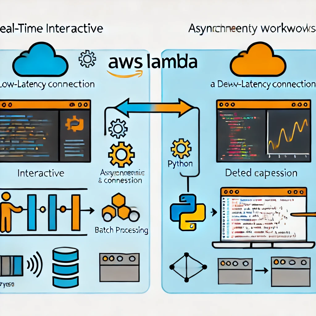 Architecture and Best Practices in AWS lambda: Comparing performance of interactive and ...